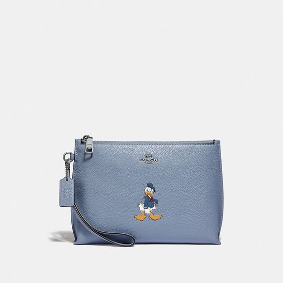 Coach | Bags | Posh Exclusive Nwt Coach Disney X Coach Charlie Pouch ...
